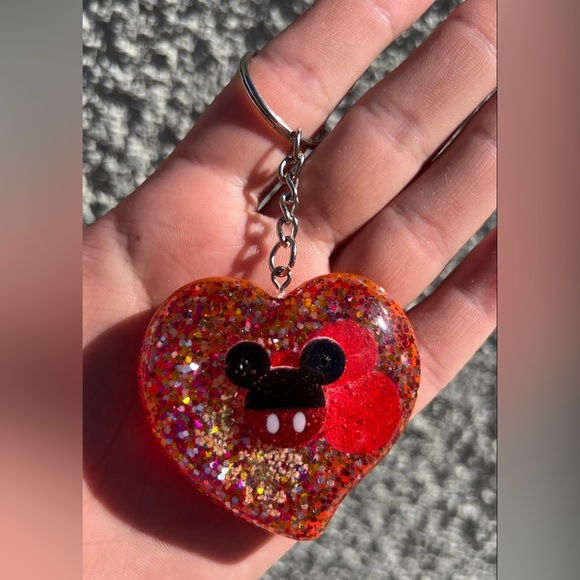 Accessories | Mickey Mouse Resin Keychain Purse Charm | Poshmark